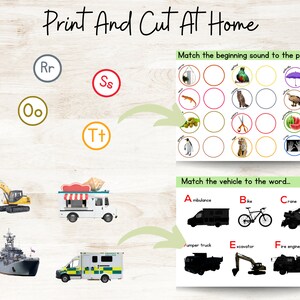 Montessori Busy Book Alphabet Toddler Learning Binder Printable ABC ...