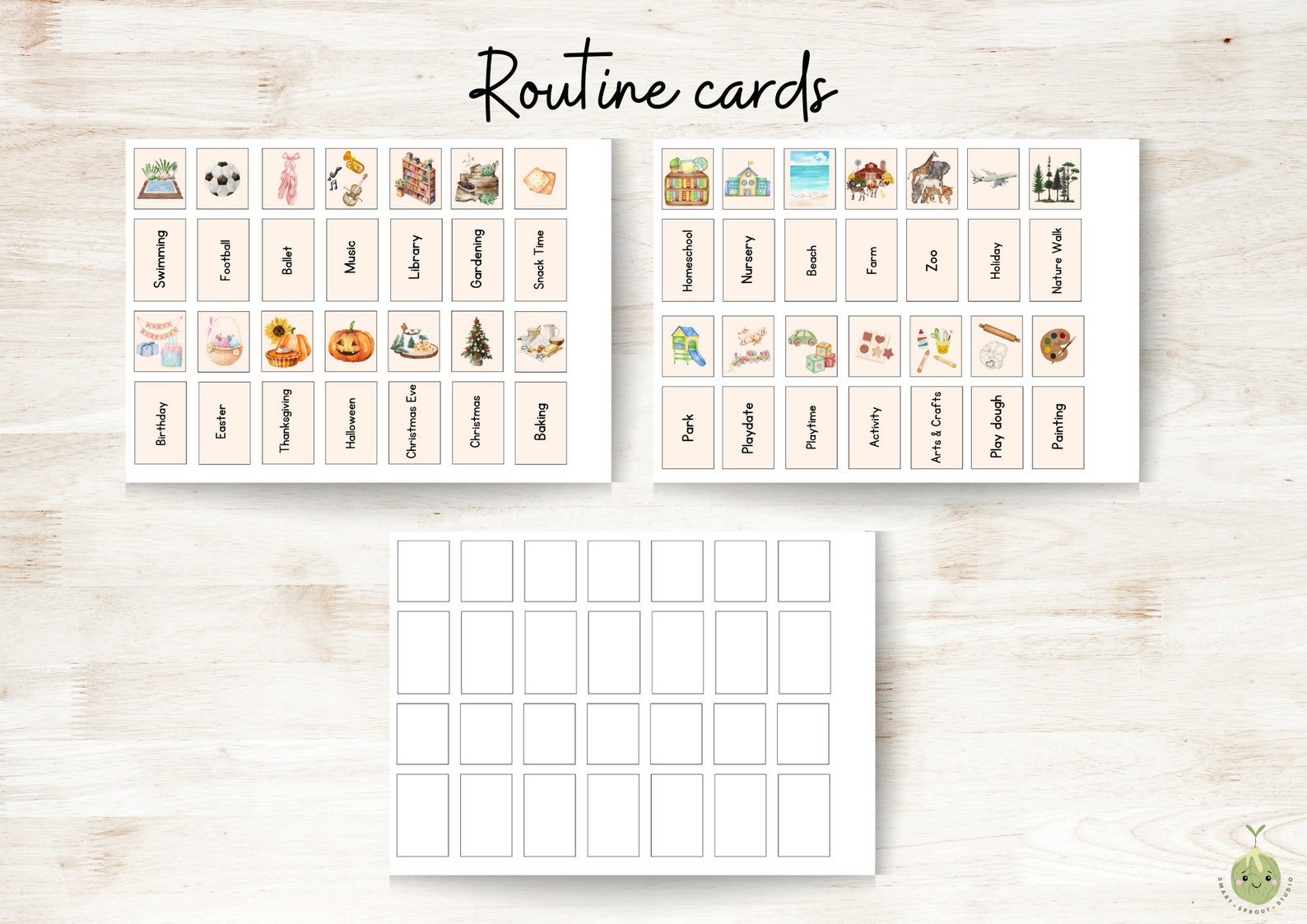 Flip Chart for Toddlers Routine Chart for Kids Chore Chart for Kids ...