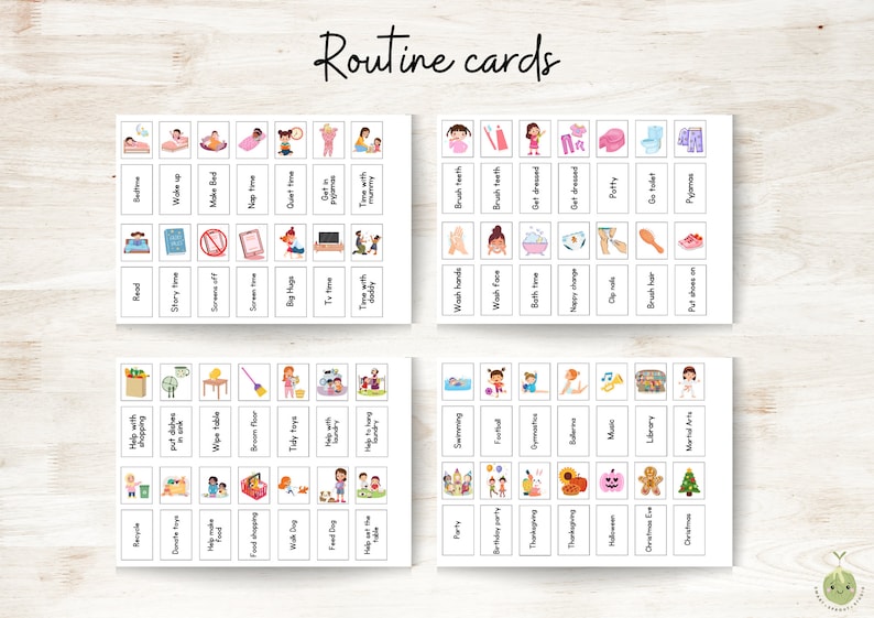 Flip Chart for Toddlers Routine Chart for Kids Chore Chart for Kids ...