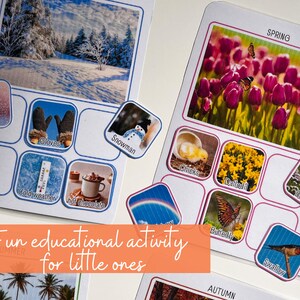 Homeschool Printable Seasons Sorting Activity for Kindergarten and ...