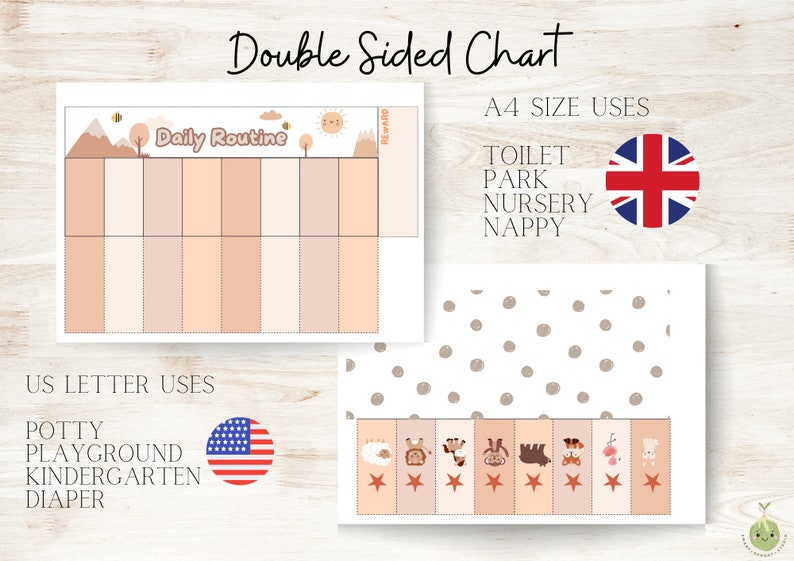 Flip Chart for Toddlers Routine Chart for Kids Chore Chart for Kids ...