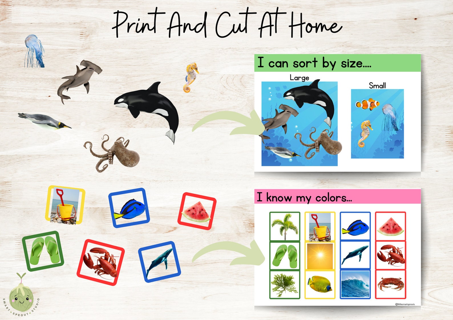 Montessori Busy Book Summer Busy Book Printable Toddler Activities ...