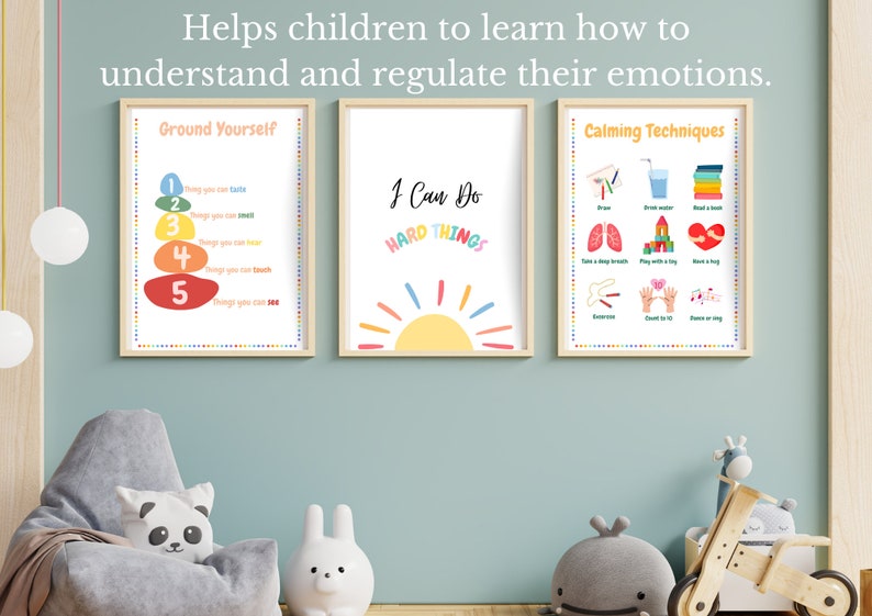 Calming Corner Printable Calm Down Corner Toddler Calming Down Print ...