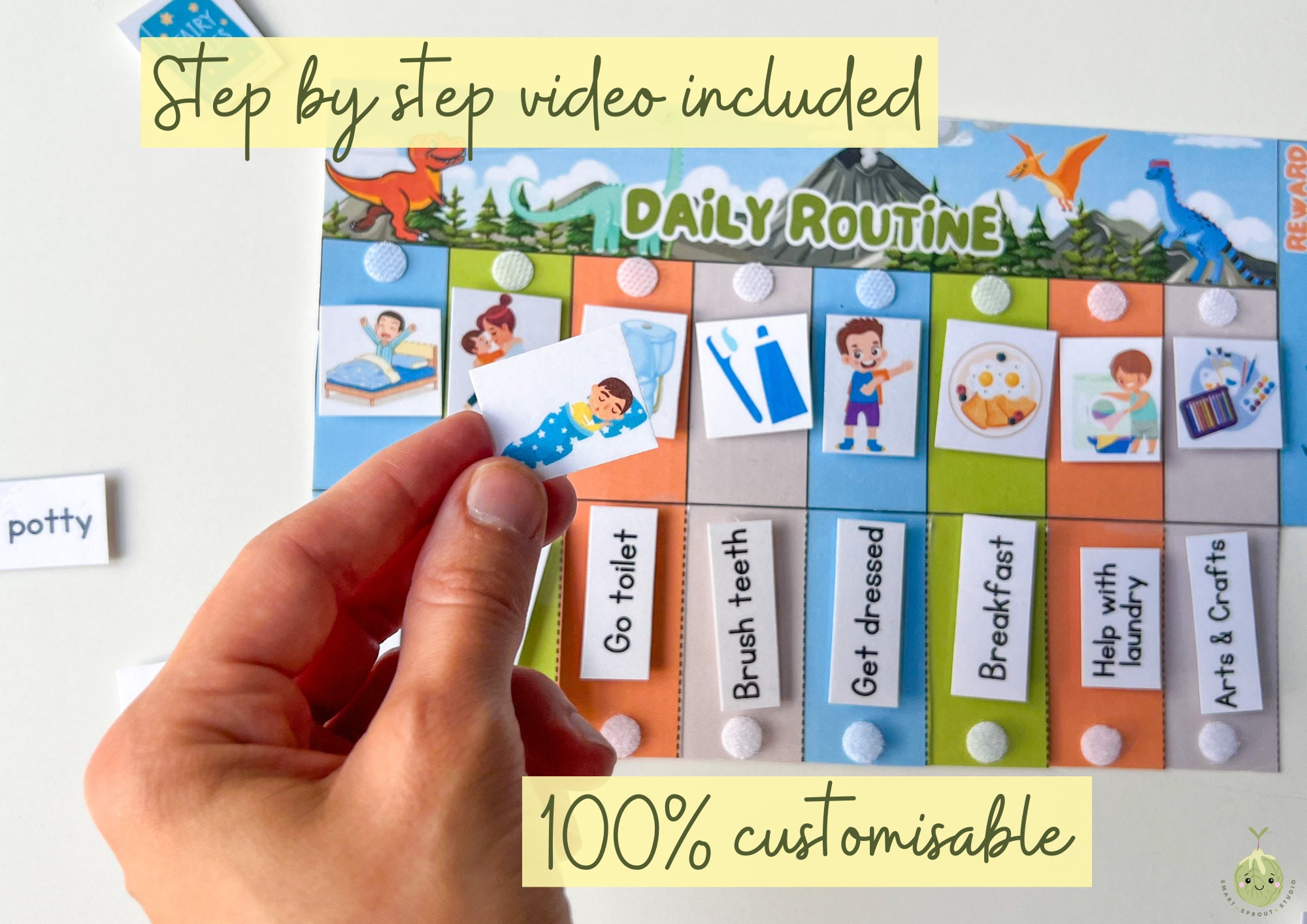 Flip Chart for Toddlers Routine Chart for Kids Chore Chart for Kids ...