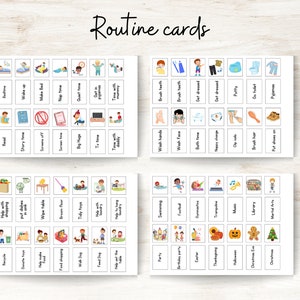 Flip Chart for Toddlers Routine Chart for Kids Chore Chart for Kids ...