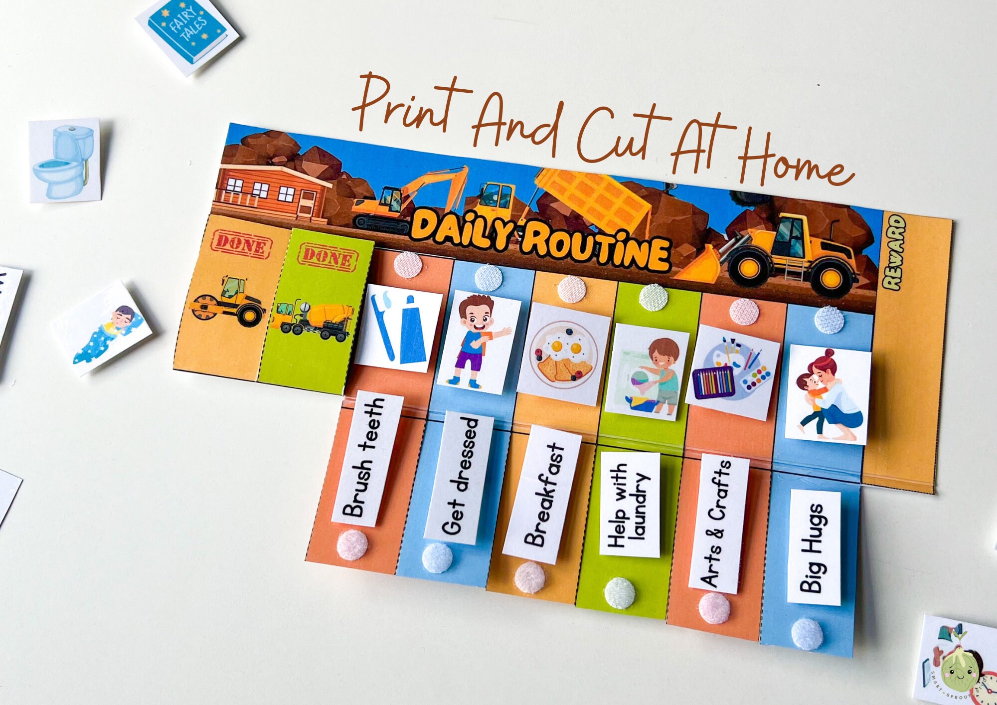 Flip Chart for Toddlers Routine Chart for Kids Chore Chart for Kids ...