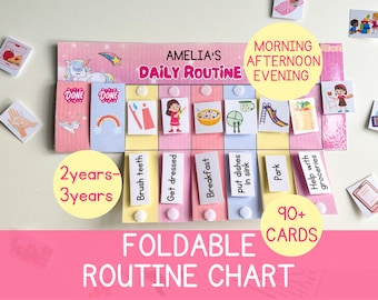 Morning and Bedtime Routine Chart Printable Chart (Instant Download) - Etsy