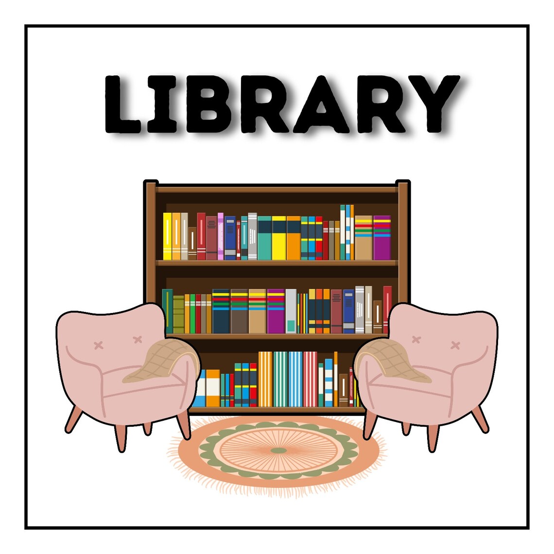 40 Visuals - Timetable Schedule for School. Digital Download. Display ...