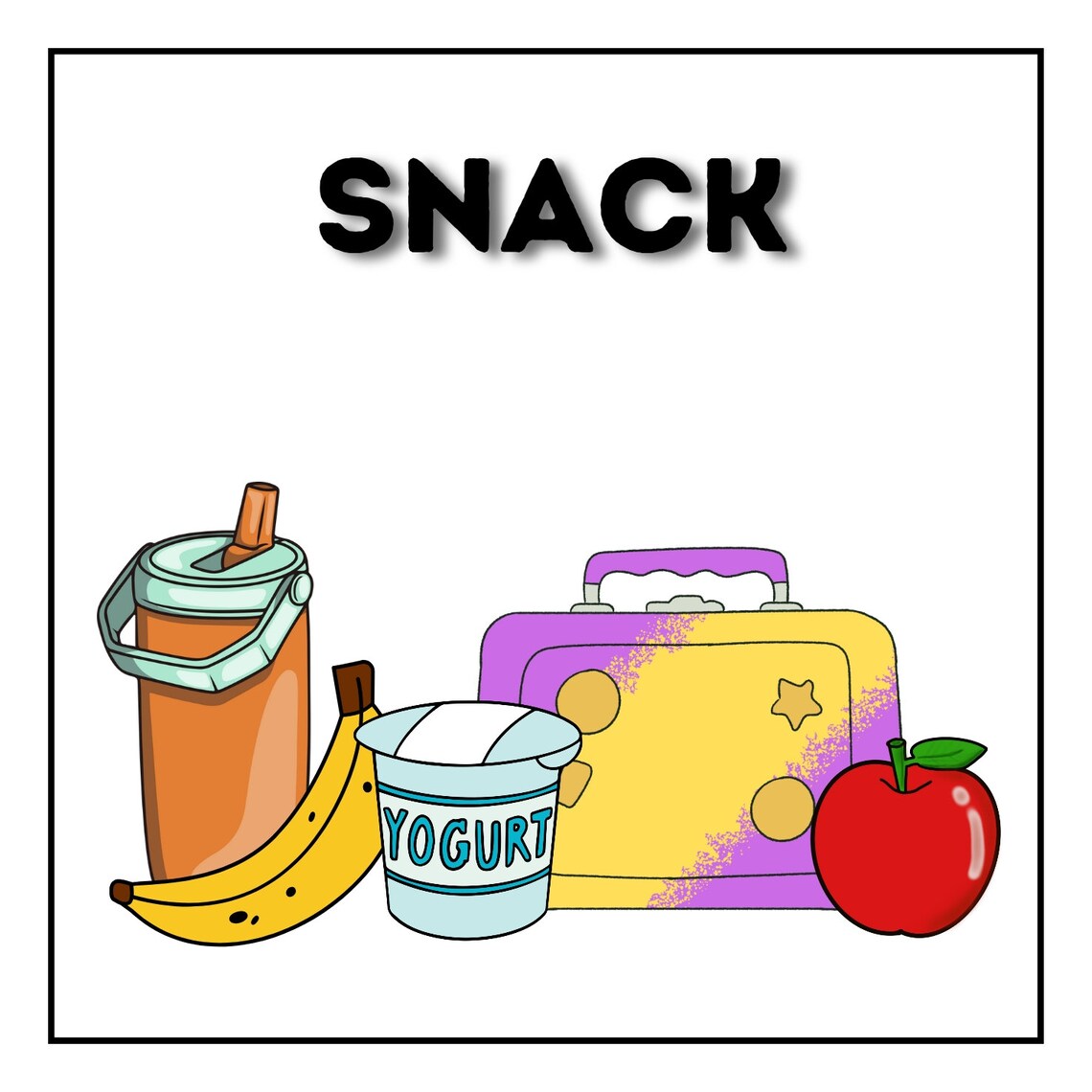 40 Visuals - Timetable Schedule for School. Digital Download. Display ...