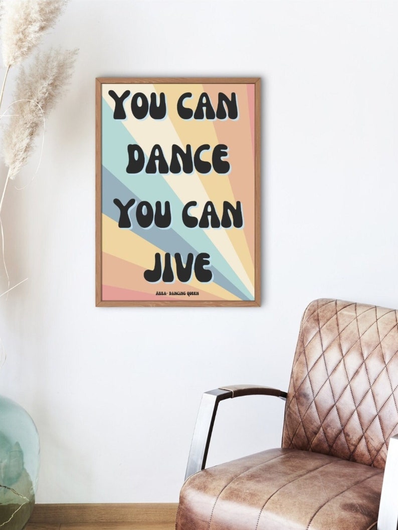 ABBA Poster Dancing Queen - Etsy