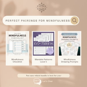 Daily Mindfulness Activity Checklist for Self Care Routine Printable ...