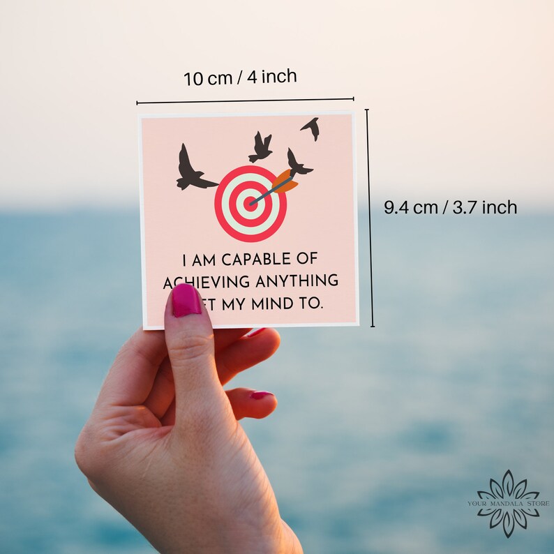 Confidence Affirmation Card Printable Mindfulness Card for Confidence ...