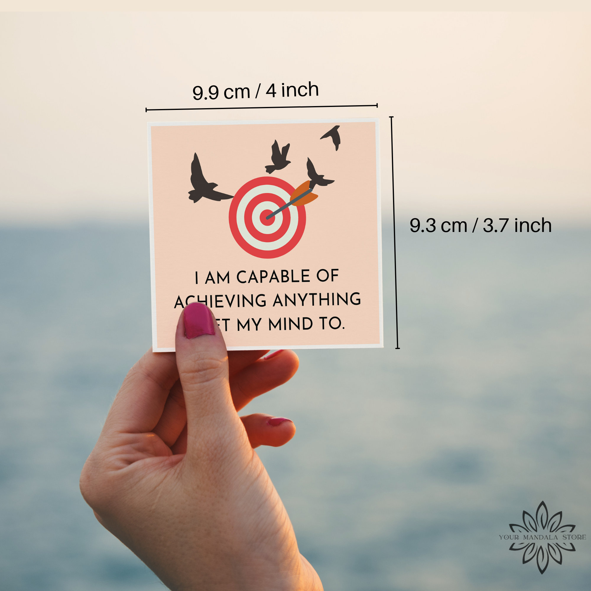 Confidence Affirmation Card Printable Mindfulness Card for Confidence ...