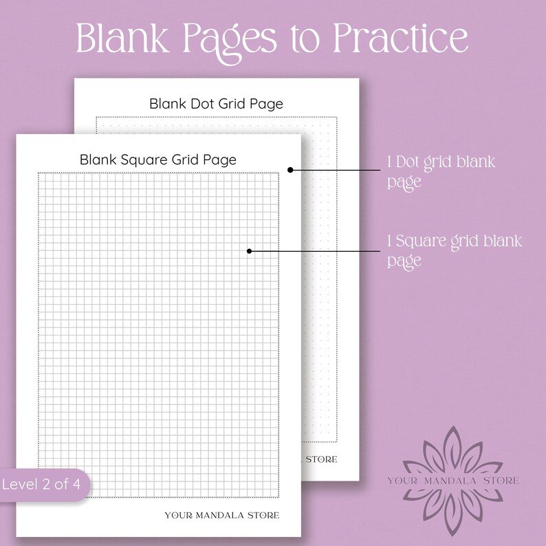 Easy Mandala Pattern Tracing Templates Mandala Printable Digital ...