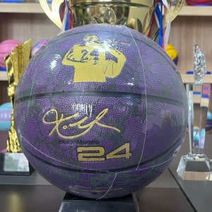 Personalized Name Engraving, Kobe Bryant Signature Basketball, Engraved ...