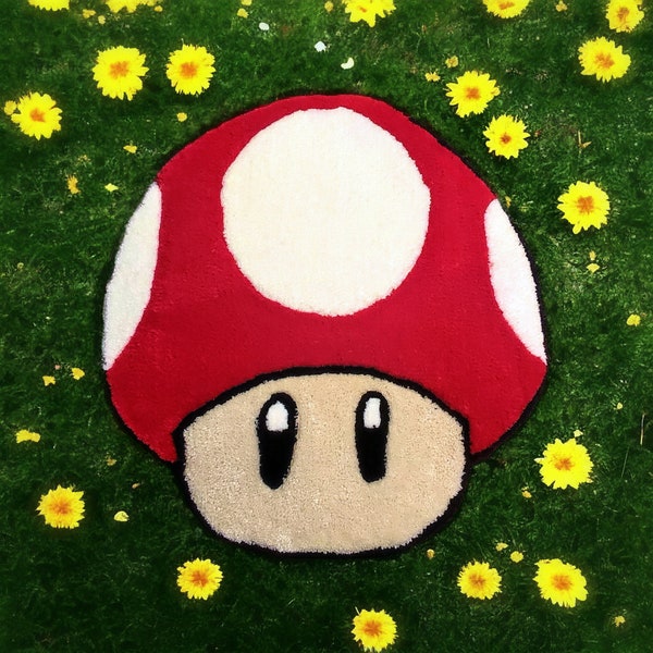 Super Mario Tufted - Etsy