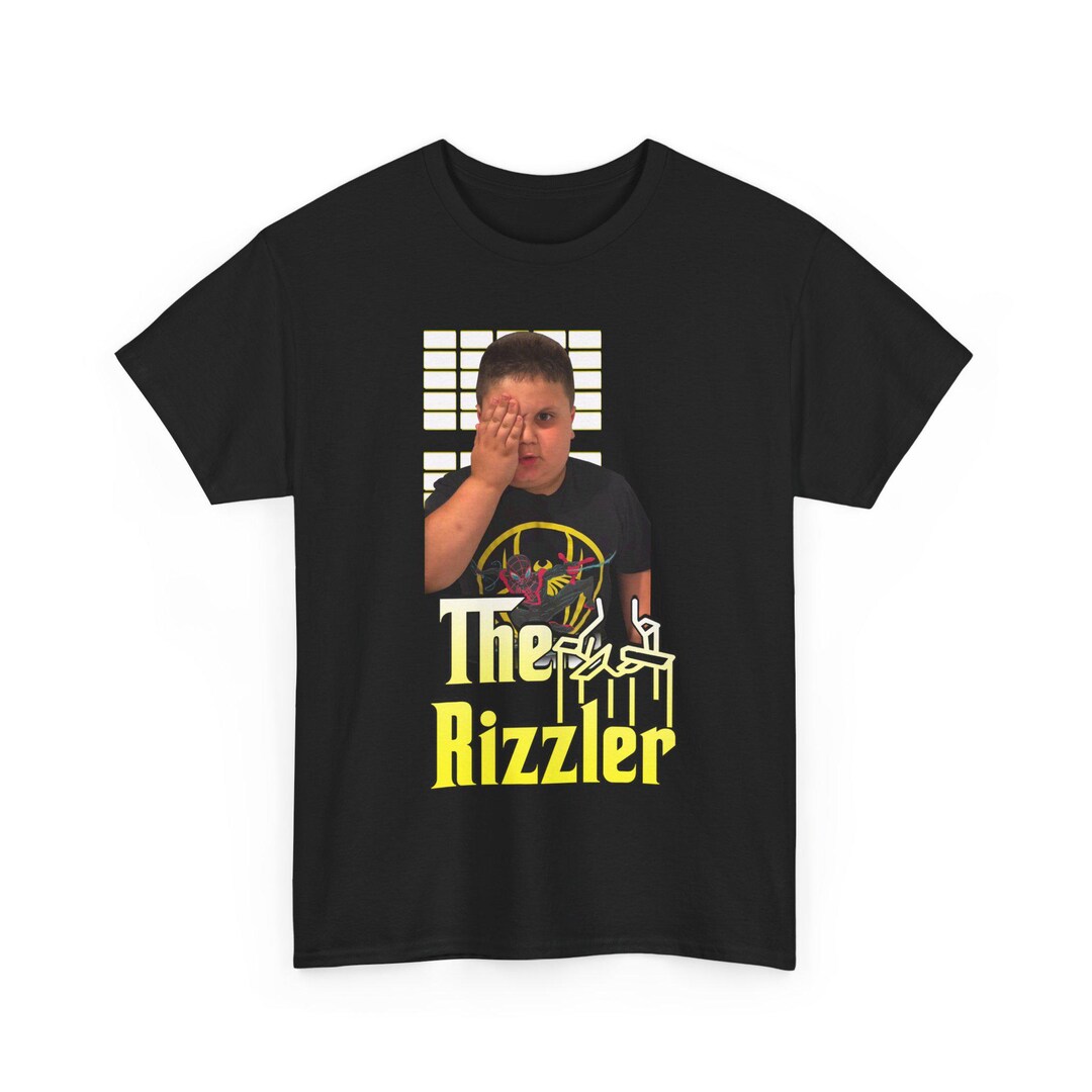 The Rizzler Godfather Parody Tee, One Eye Funny Unisex Tshirt, Funny ...