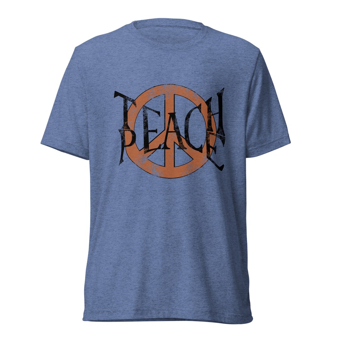Teach Peace T-shirt - Etsy
