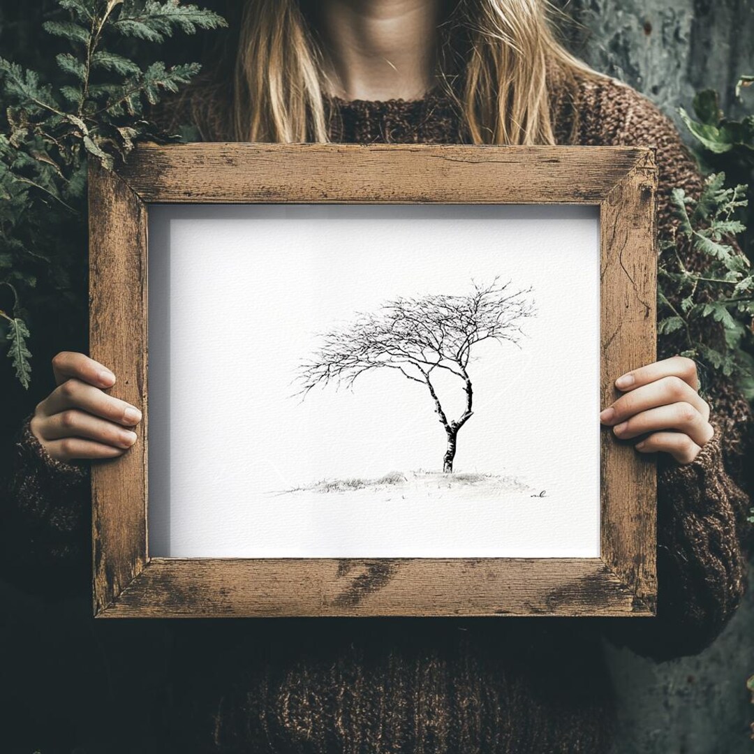 Tree Art Print. Nature Art. Nature Gallery Wall Art. Room Decor. Tree ...