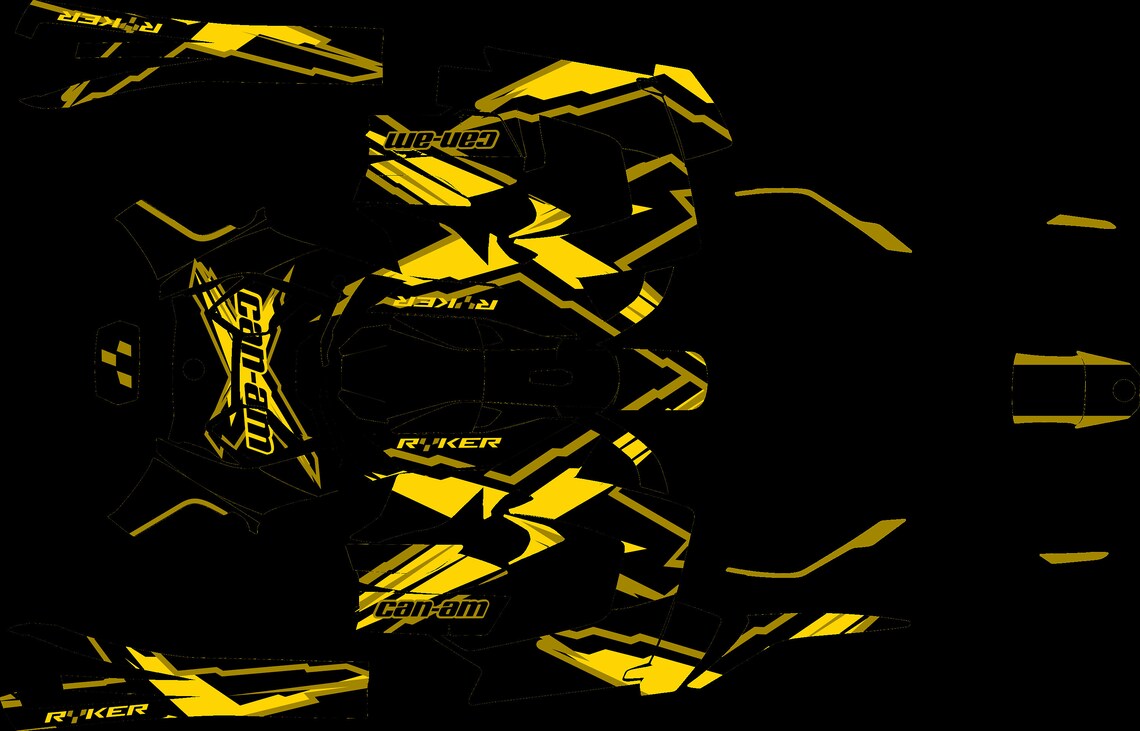 Can Am Ryker Full Template PDF File (digital Download) - Etsy