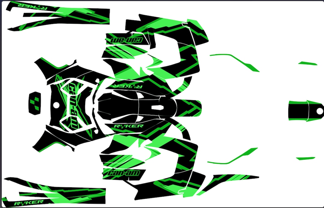 Can Am Ryker Wrap Design (600, 900) Digital Download File (AI) - Etsy