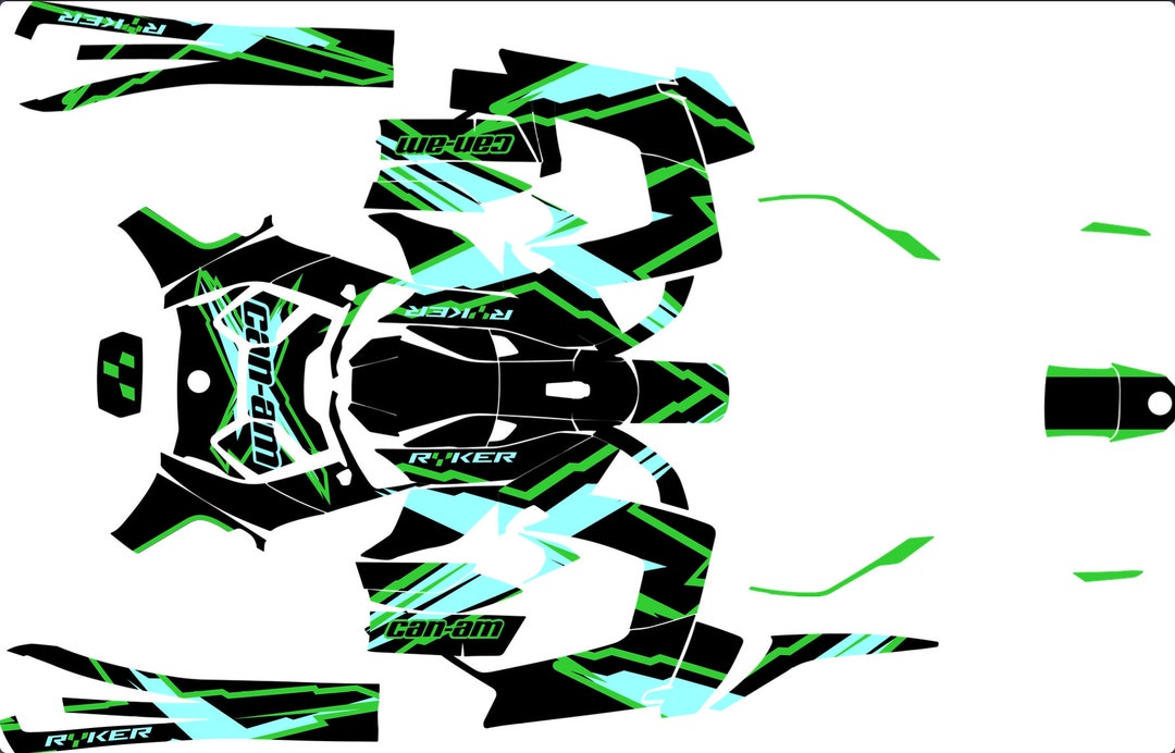 Can Am Ryker (600, 900) Wrap Design Digital Download File (AI) - Etsy