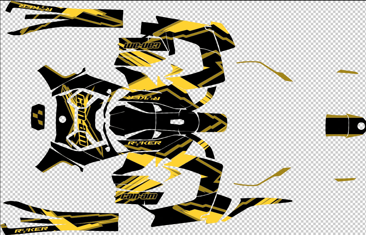 Can Am Ryker Full Template PDF File (digital Download) - Etsy