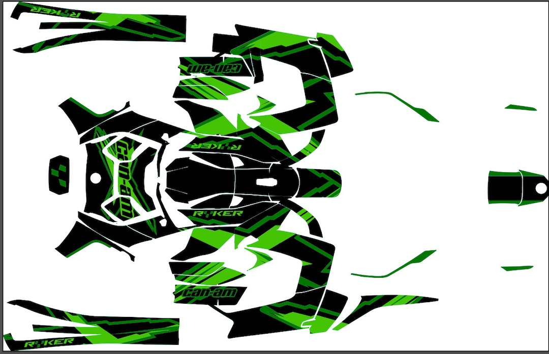 Can Am Ryker Full Template PNG, AI, PDF Your Choice (digital Download ...