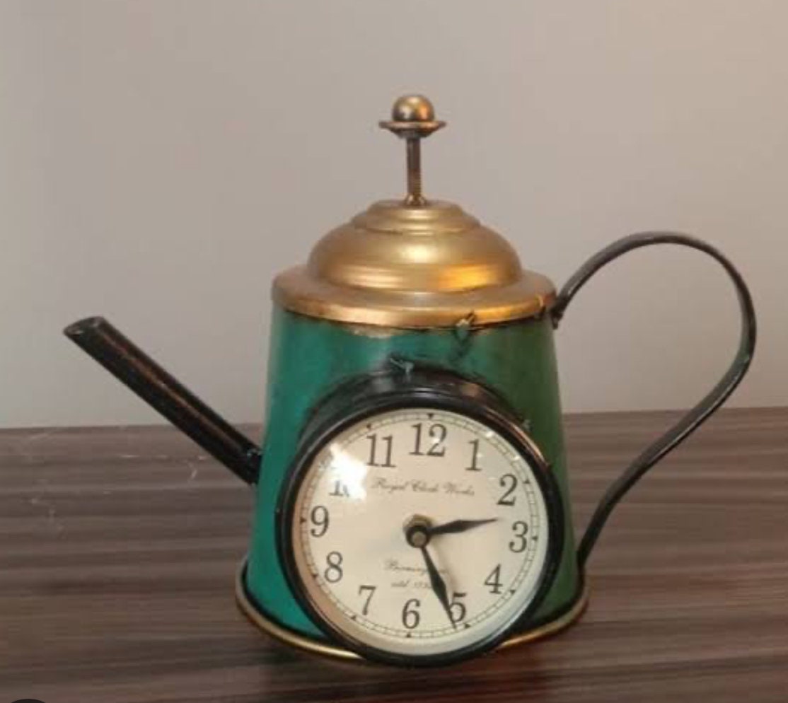 Antique Tea Kettle Clock - Etsy