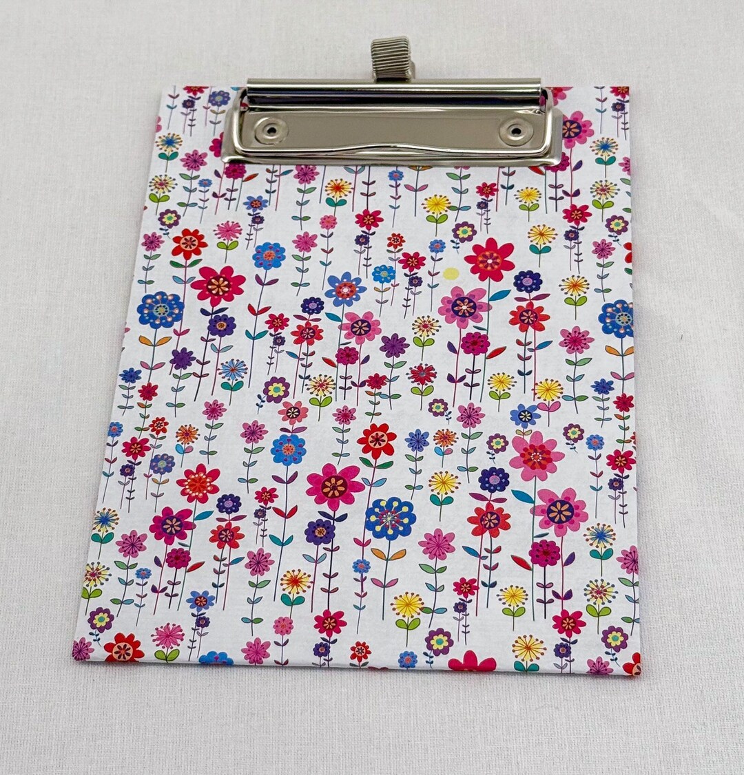 A4 and A6 Clipboard SMALL FLOWERS - Etsy