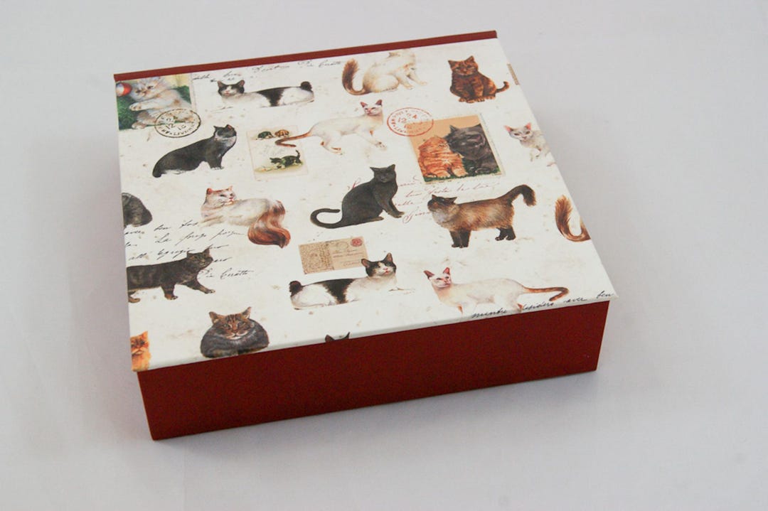 Personalized Storage Container With Hinged Lid in Many Sizes / Storage ...