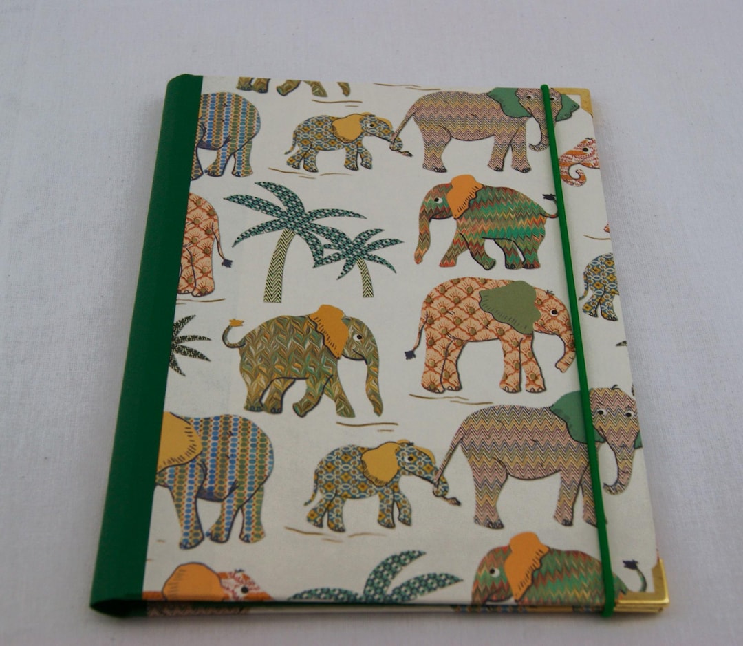 Customizable Folder in Different Designs and Sizes ELEPHANTS COLORFUL ...