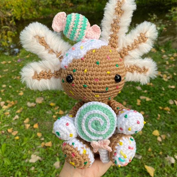 Christmas Axolotl - Etsy