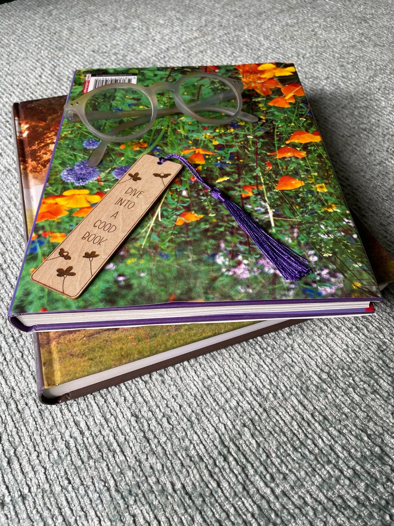 Personalised Wooden Bookmarks. Hand Made and Laser Engraved. Choice of ...