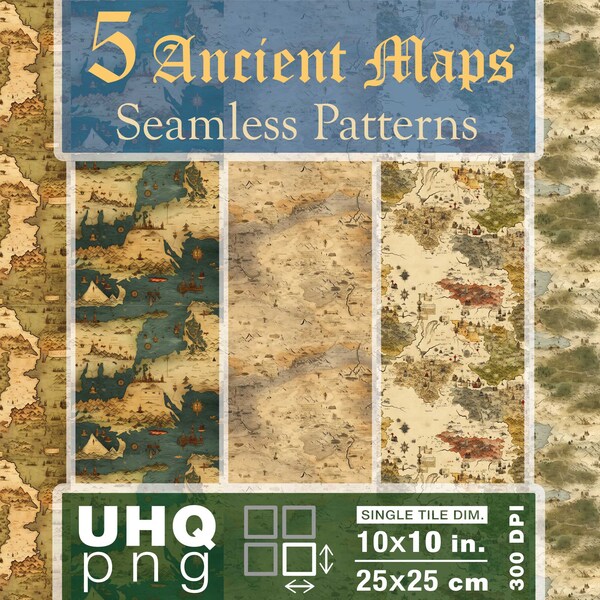 Ancient Maps - Etsy