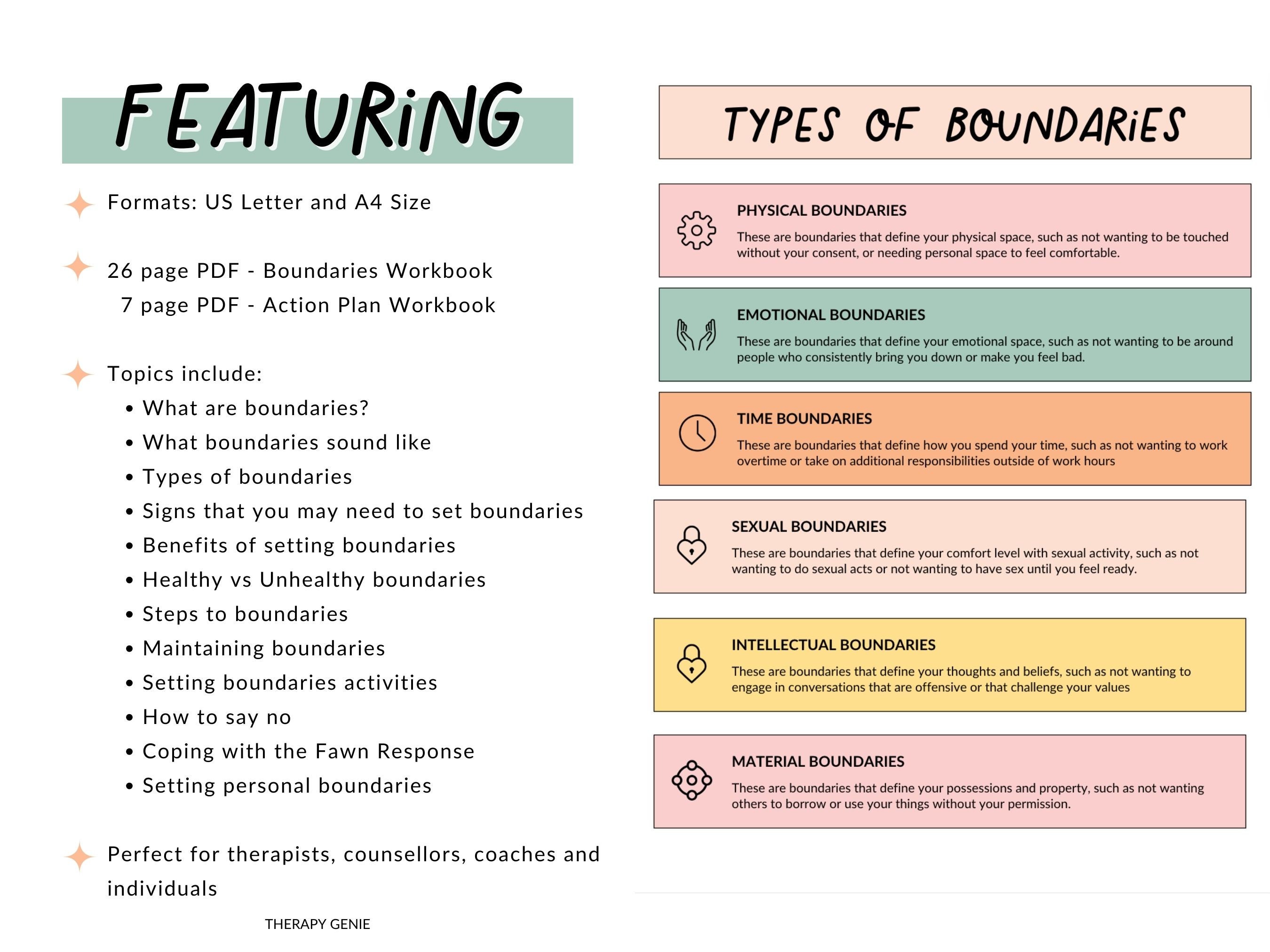 Understanding and Setting Boundaries for Teens and Adults Therapy Genie ...