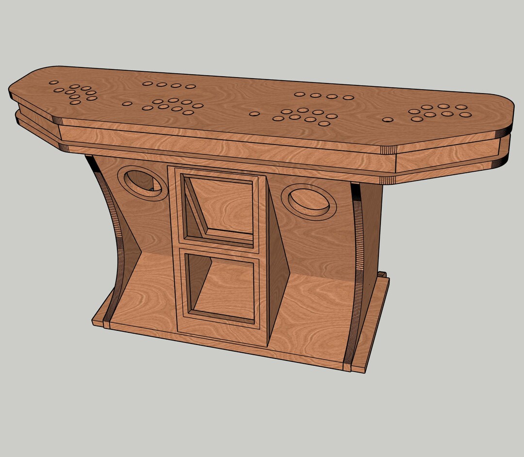 Sofa Arcade CNC Router, DXF Plans for 18 Mm Wood Panels, Template - Etsy