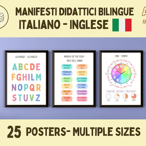 Italian Classroom - Etsy