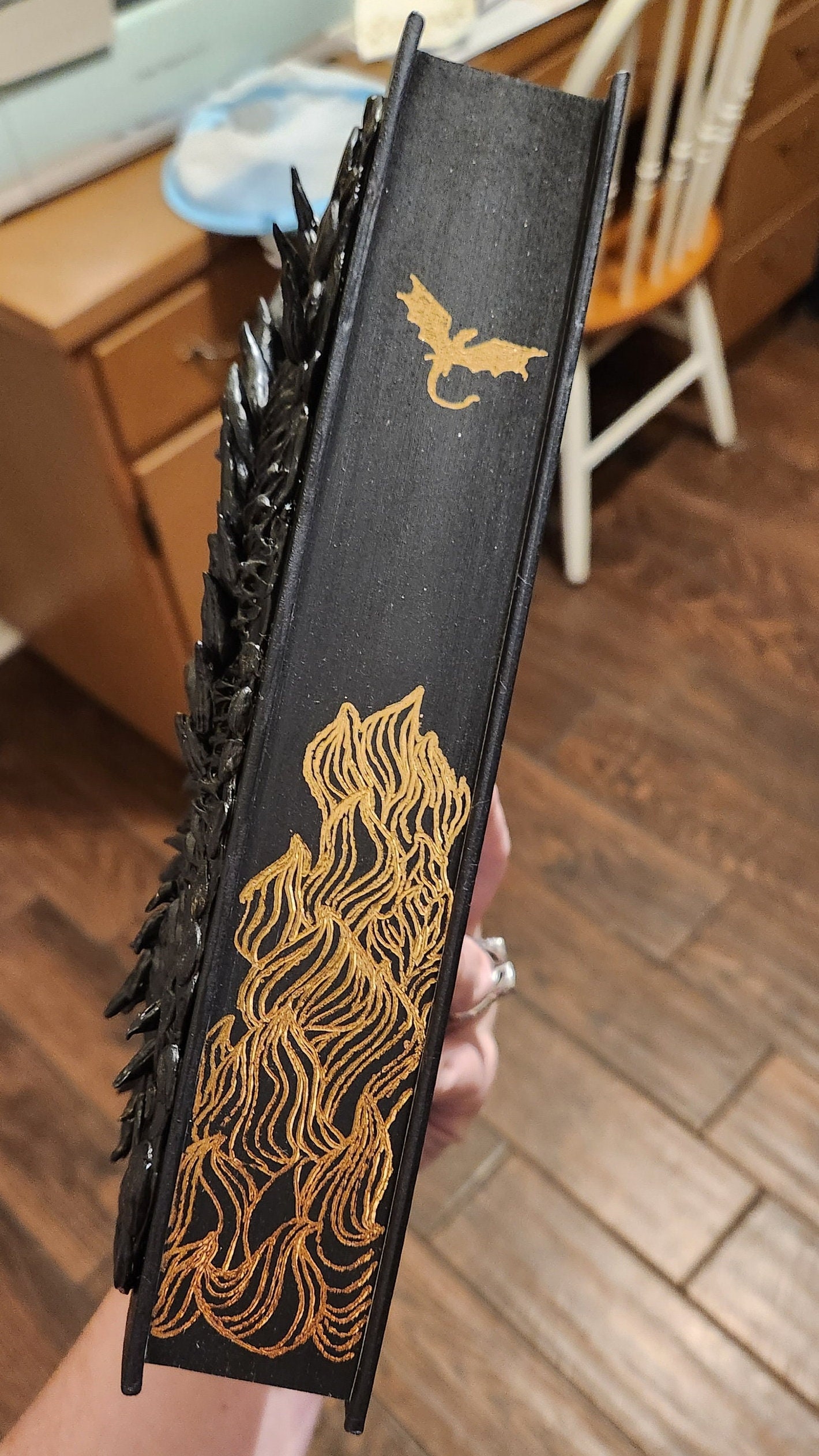 Made to Order-custom Hand Painted Book Edges and Covers - Etsy