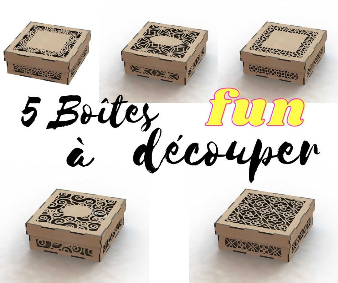 5 DXF Files for Laser Cutting - Etsy