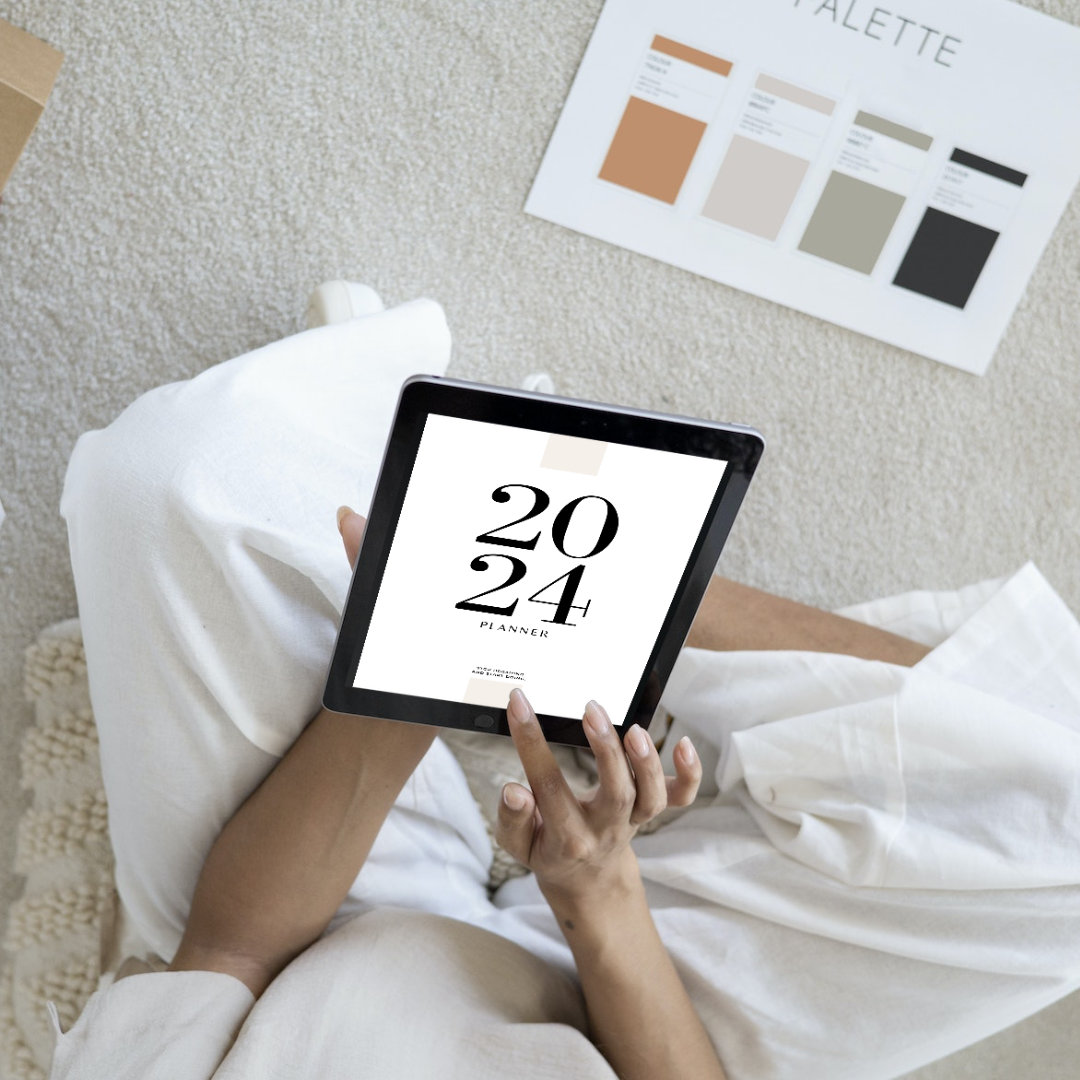 2024 Calendar, 2024 Monthly Planner, Elegant, Aesthetic Monthly ...