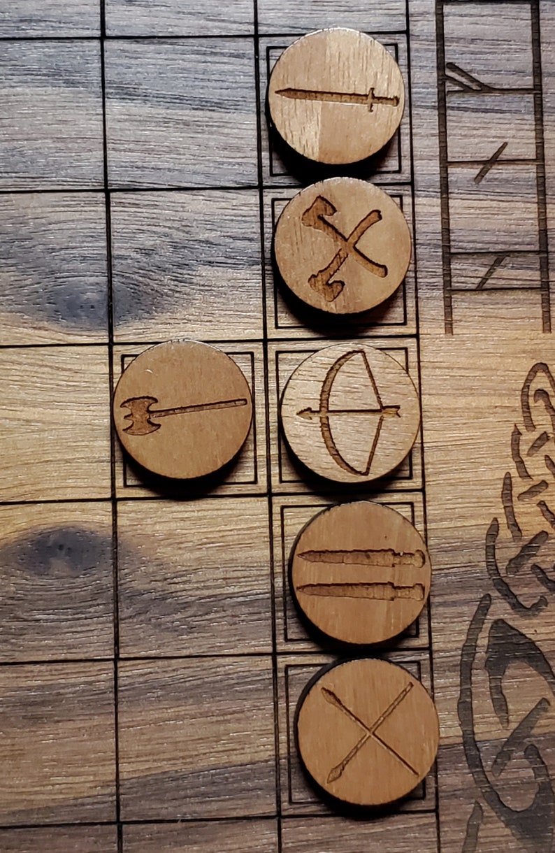 Hnefatafl Board Game File - Etsy