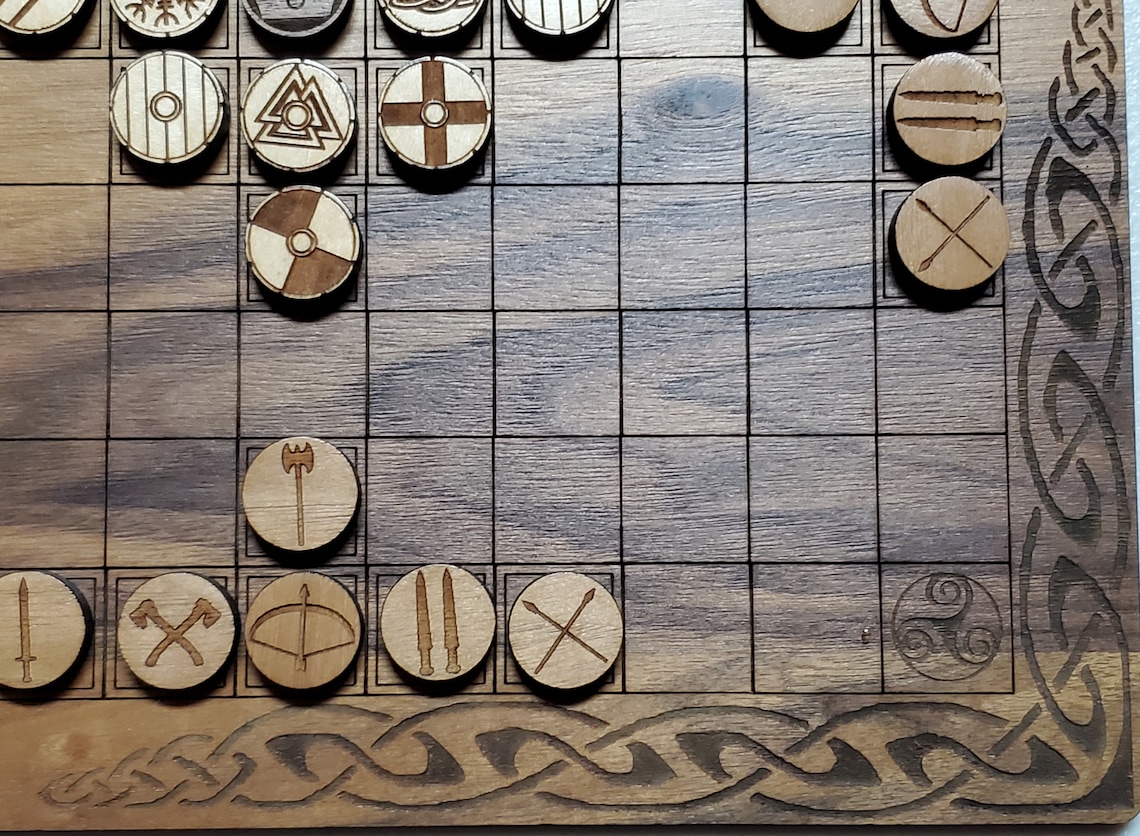Hnefatafl Board Game File - Etsy