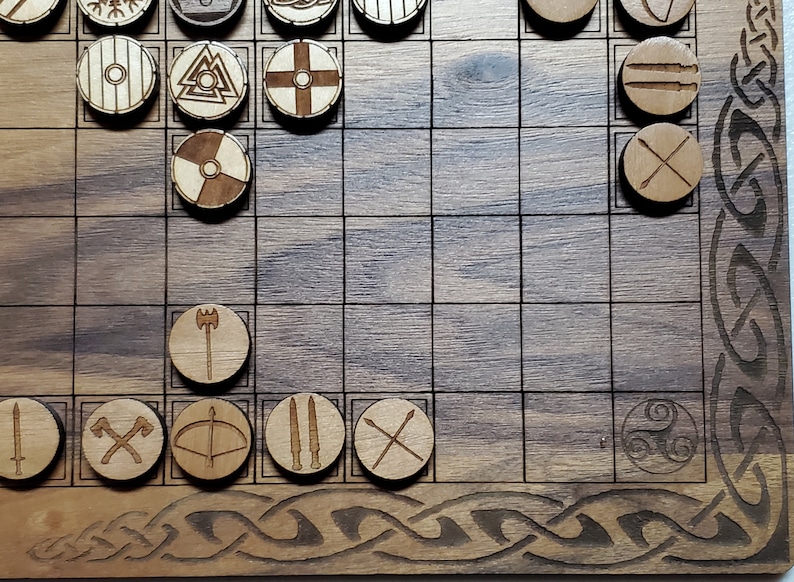 Hnefatafl Board Game File - Etsy UK