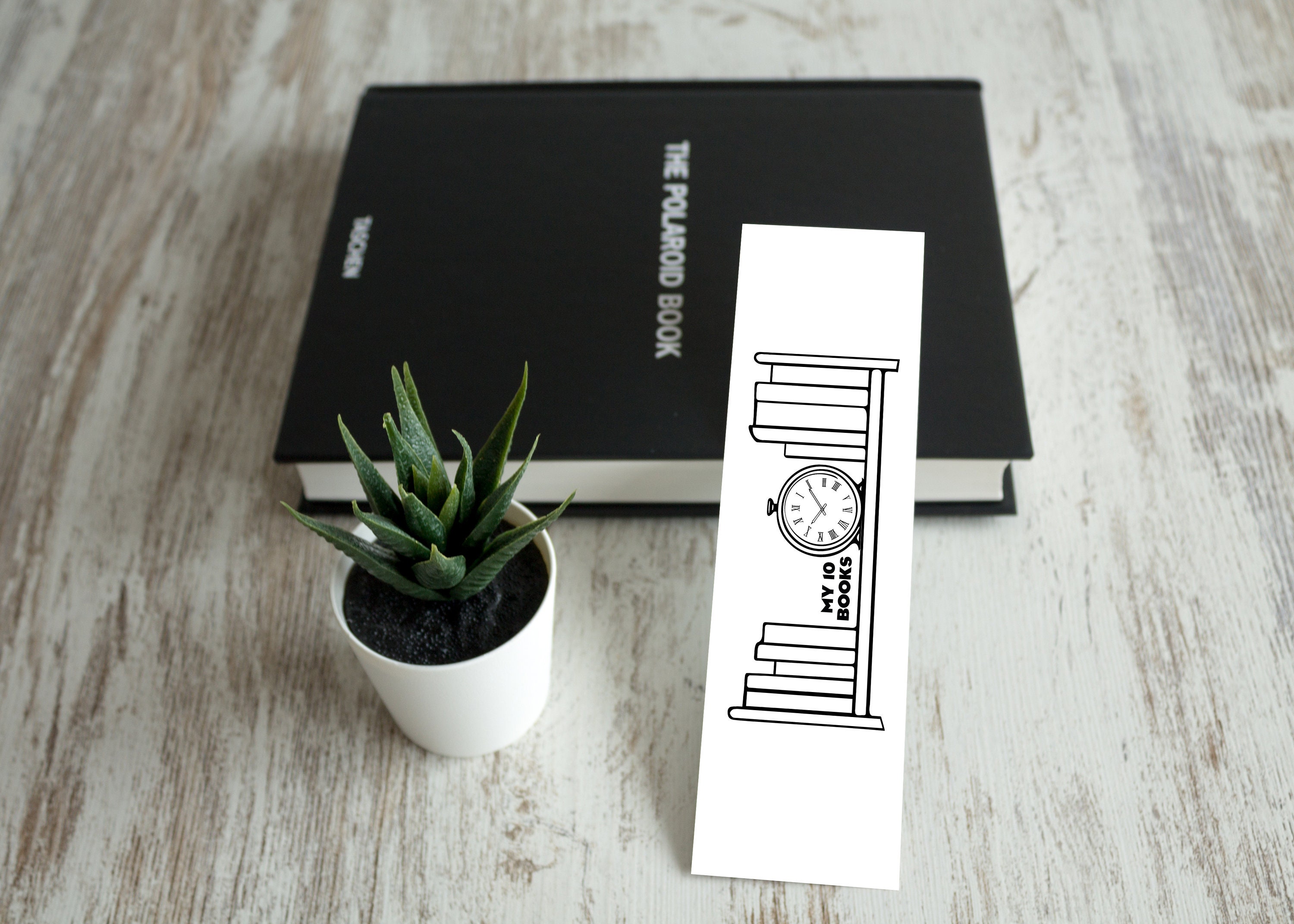 Set of Printable Bookmarks With Daily Tracker Pages and Book Review ...