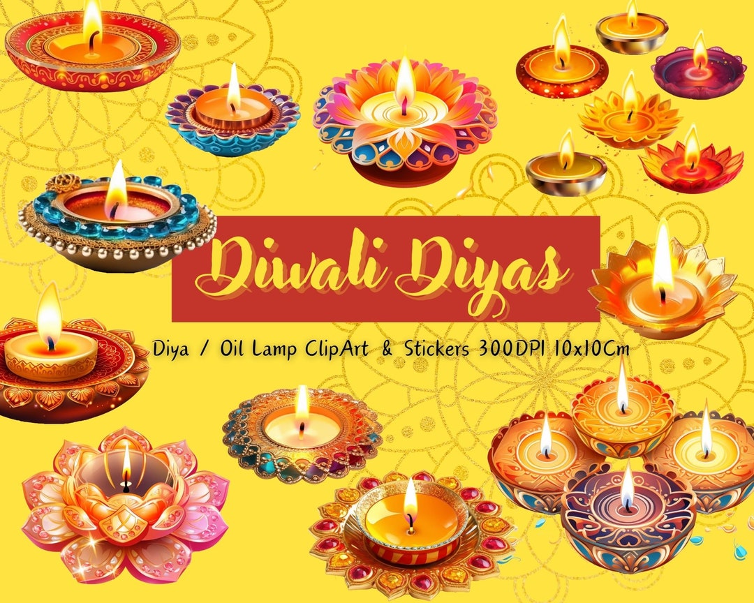 Diwali Diyas Oil Lamps Divas to Light up Your Deepawali - Etsy