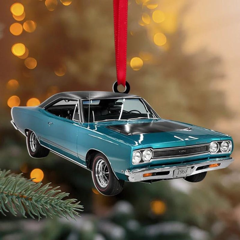 Muscle Car Ornament - Etsy