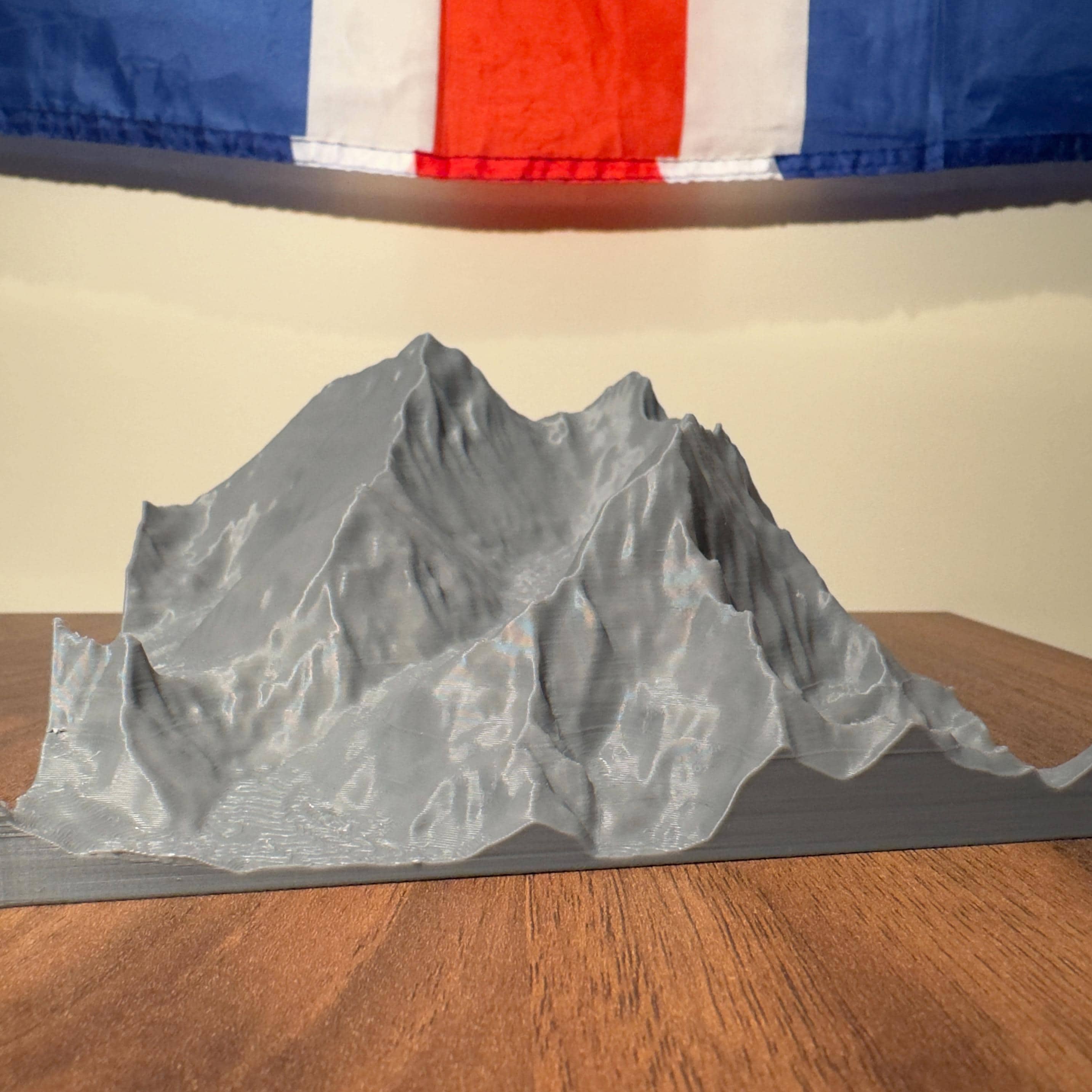 Mount Everest 3D Print Model - Topographic Mountain Art - Rustic ...