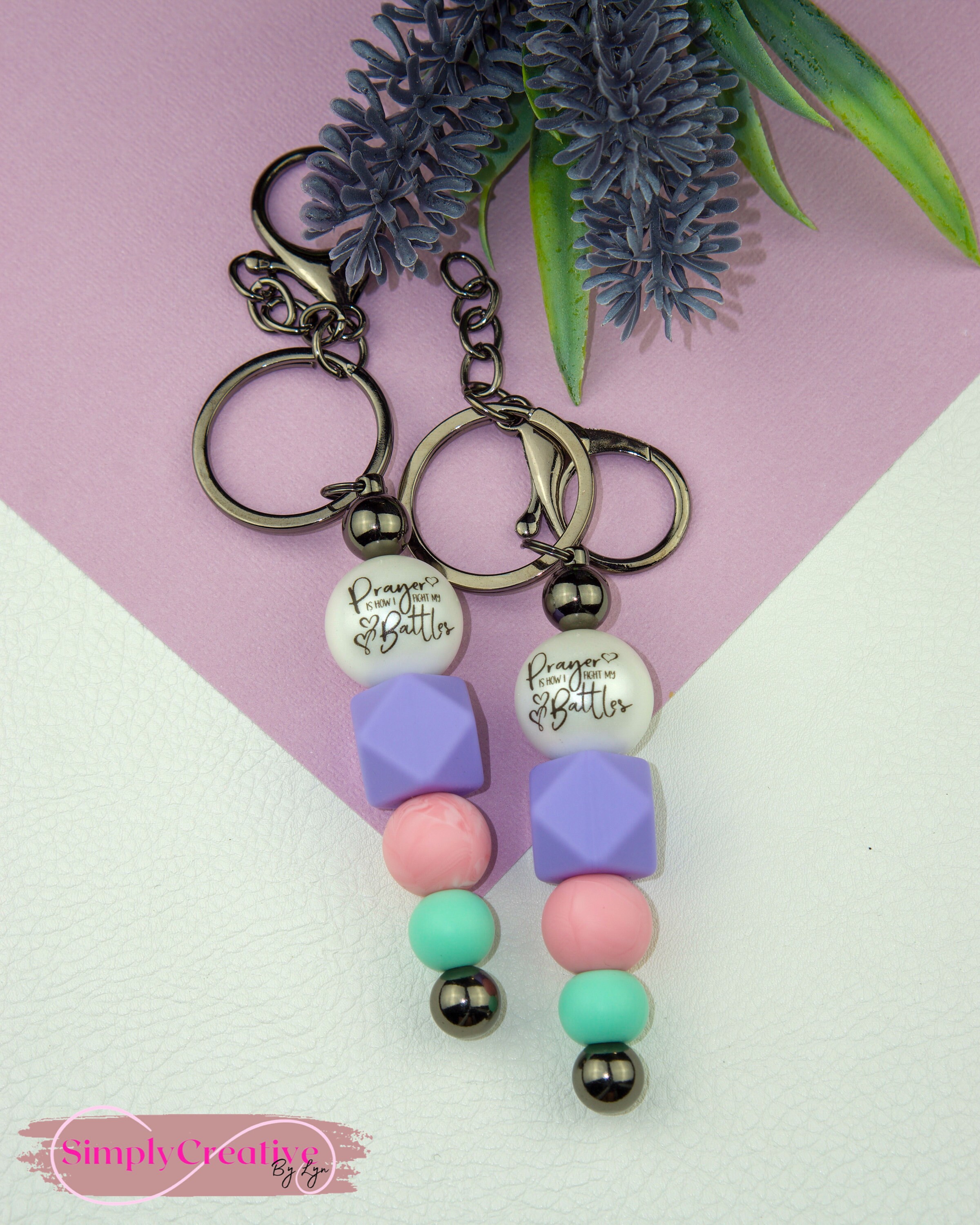 Religious Christian Key Chain, Cute Prayer Keychain, Battle Key Chain ...