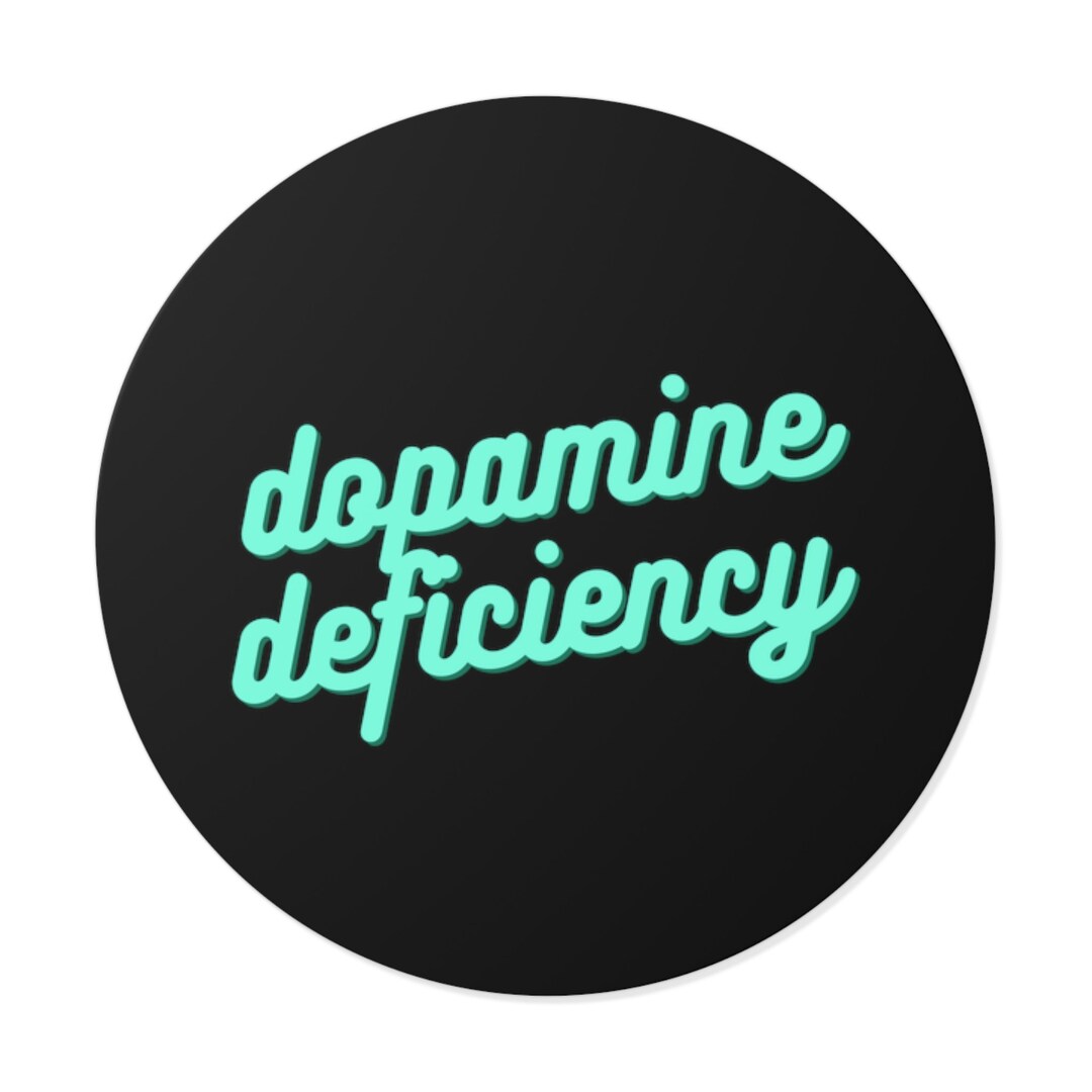Dopamine ADHD Sticker, Neurodiversity Decal, Mental Health Awareness ...